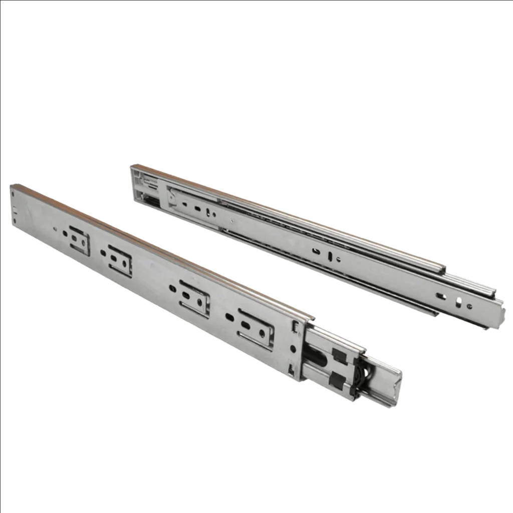 Riel Full Ext. Mediano Galv. 45 Cm Hre126-45 - Metales y Maderas